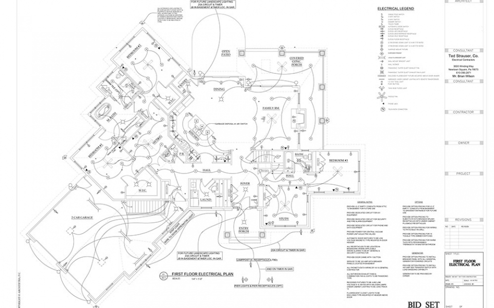 CAD Electrical Designs - Ted Strauser & Co., Inc.